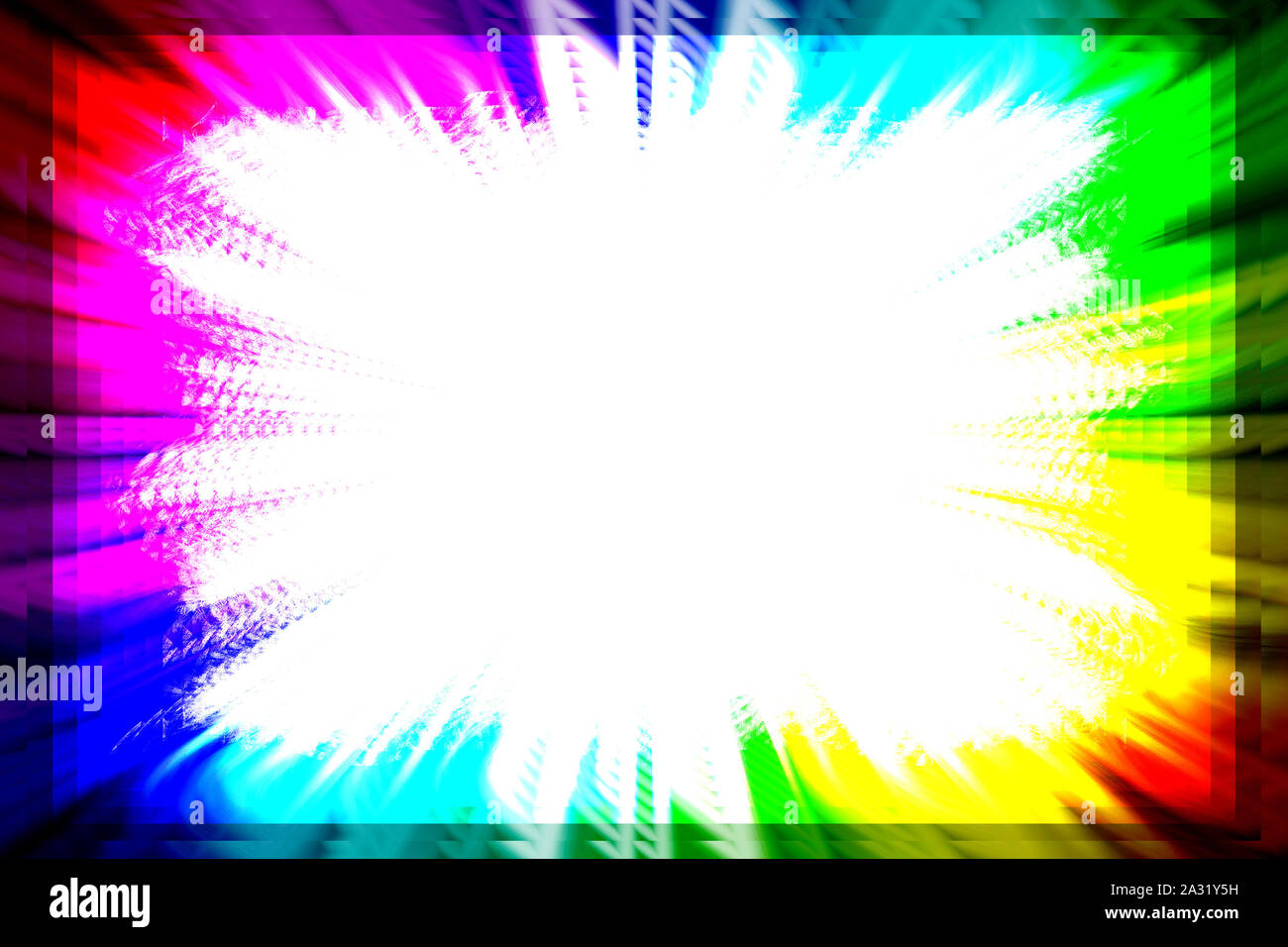 A colorful grunge border frame background Stock Photo - Alamy
