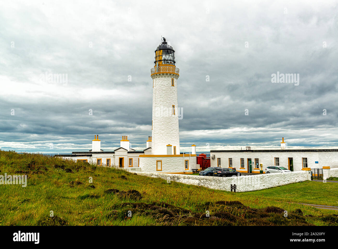 RSPB, Mull of Galloway and Lighthouse Stock Photo - Alamy