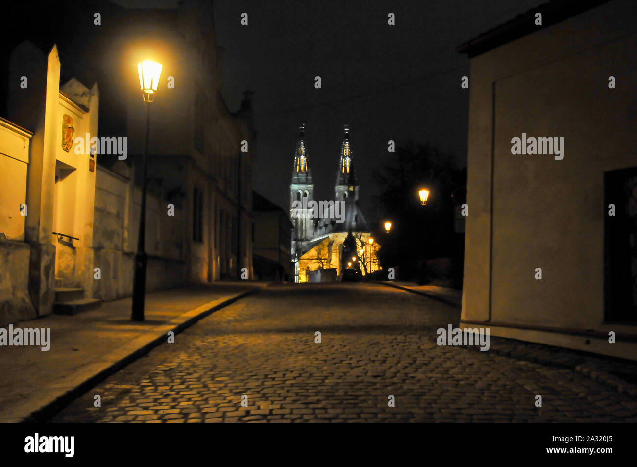 Lights in Prague Stock Photo - Alamy