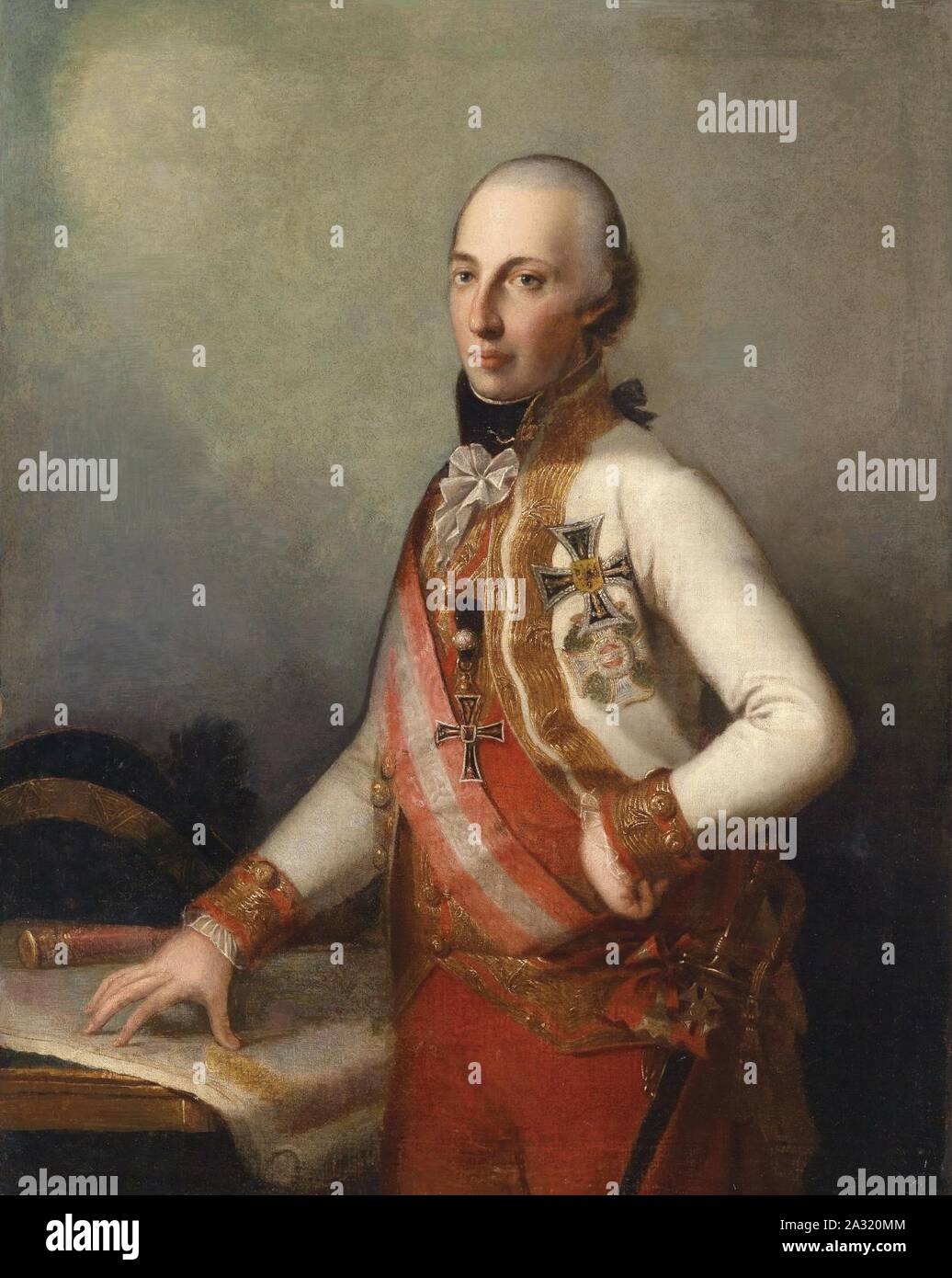 Erzherzog Karl von Österreich-Teschen Stock Photo - Alamy