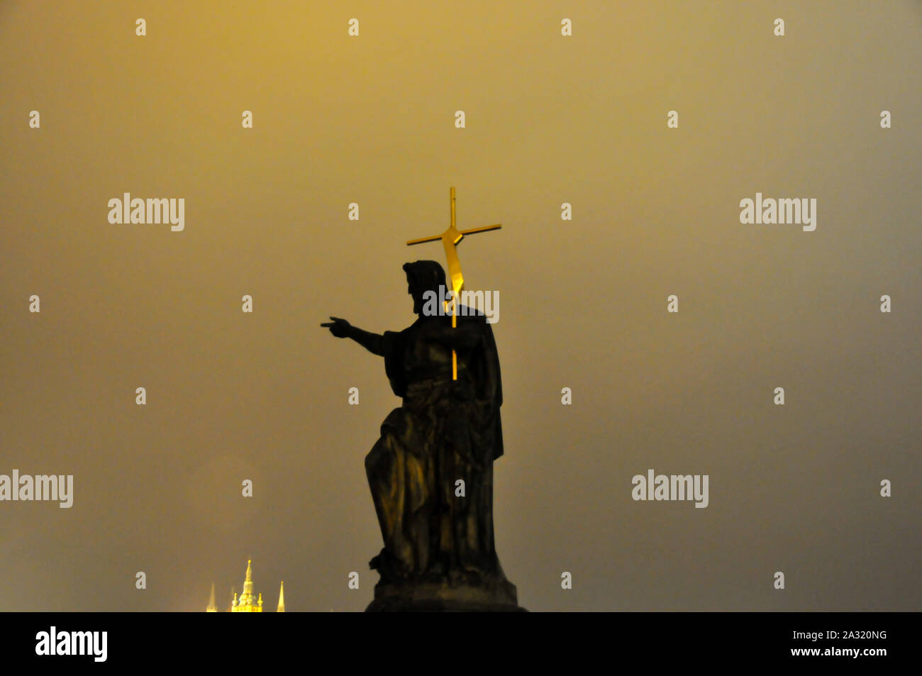 Statues in Prague Stock Photo - Alamy