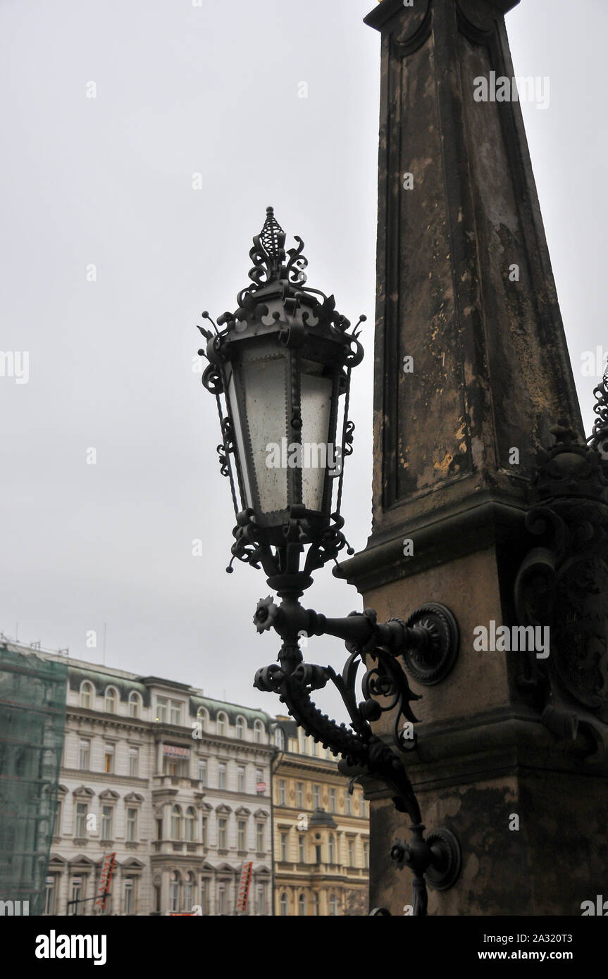Lights in Prague Stock Photo - Alamy