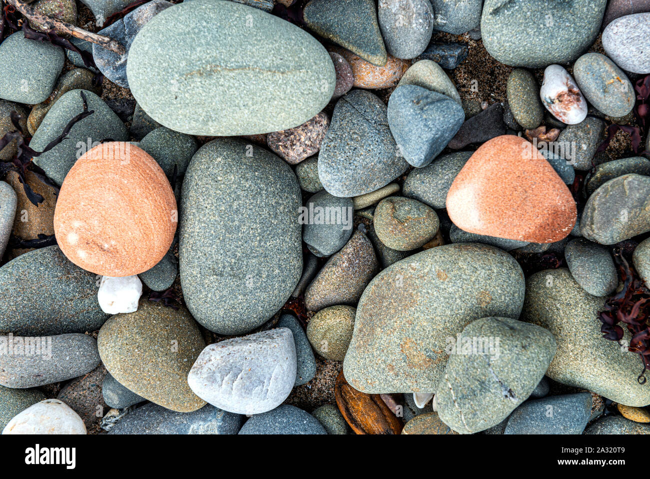 Scottish seaside, Sandhead Bay, Sandhead, Stranraer DG9 9JJ Stock Photo ...