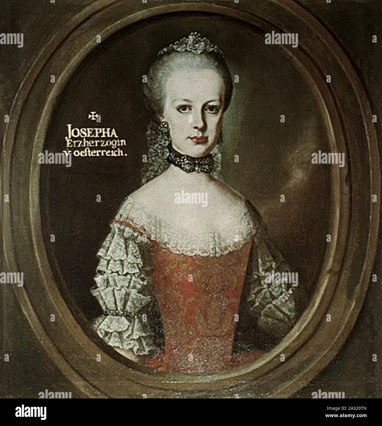 Erzherzogin Maria Josepha von Österreich Stock Photo - Alamy