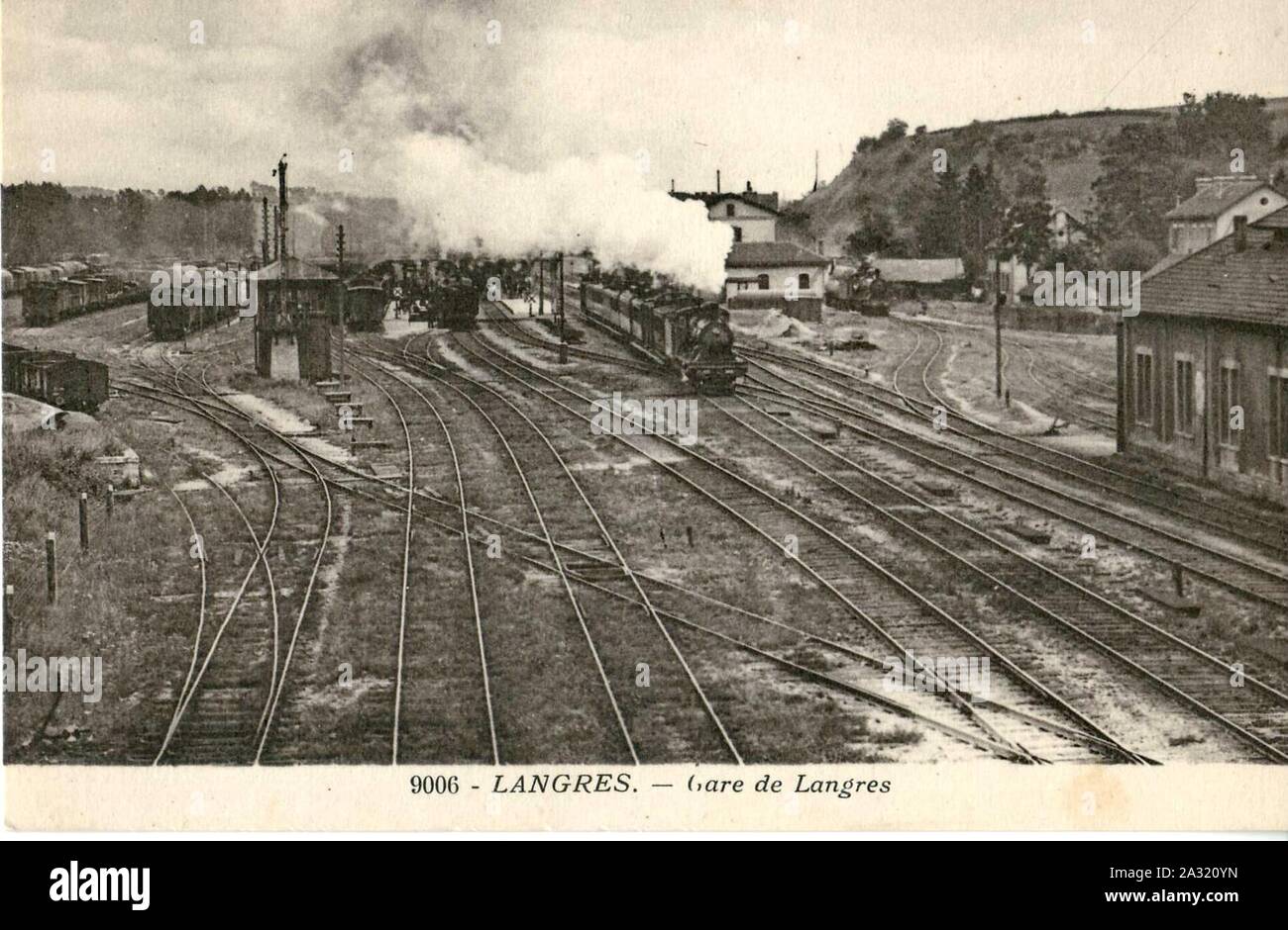 ES 9006 - LANGRES - Gare de Langres Stock Photo - Alamy
