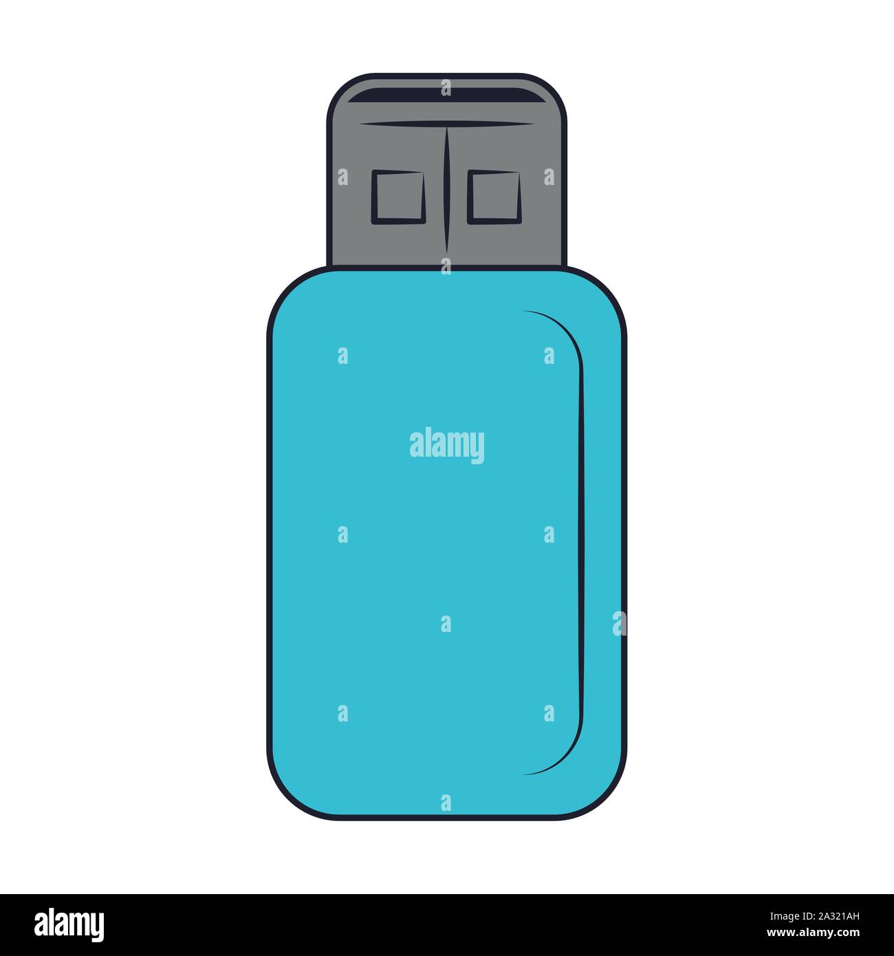 usb memory stick isolated icon Stock Vector Image & Art - Alamy