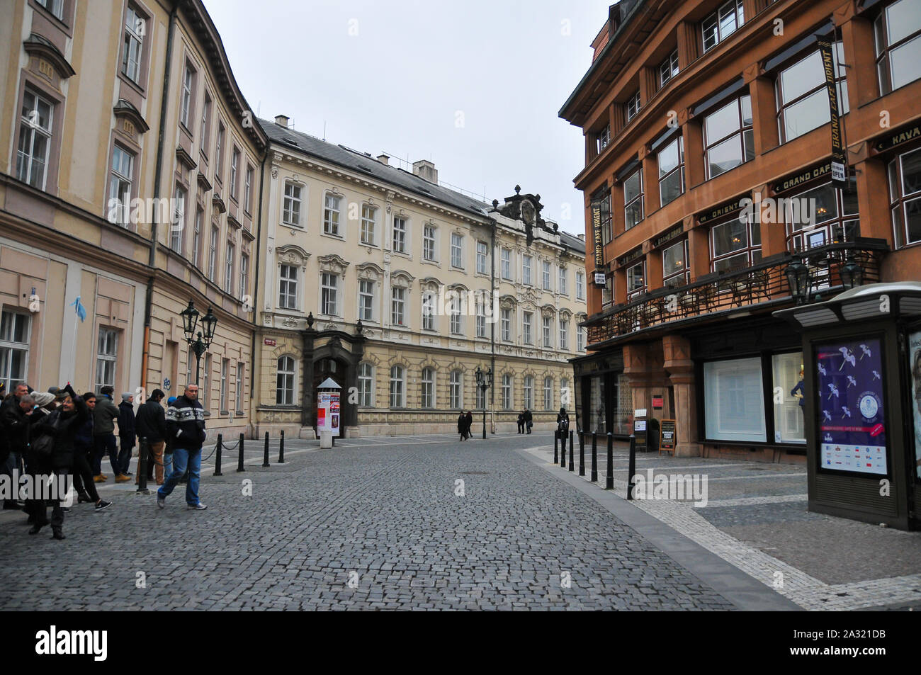 Streets of Prague Stock Photo - Alamy