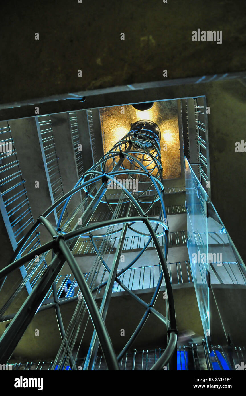 Interior of the powder tower Stock Photo - Alamy