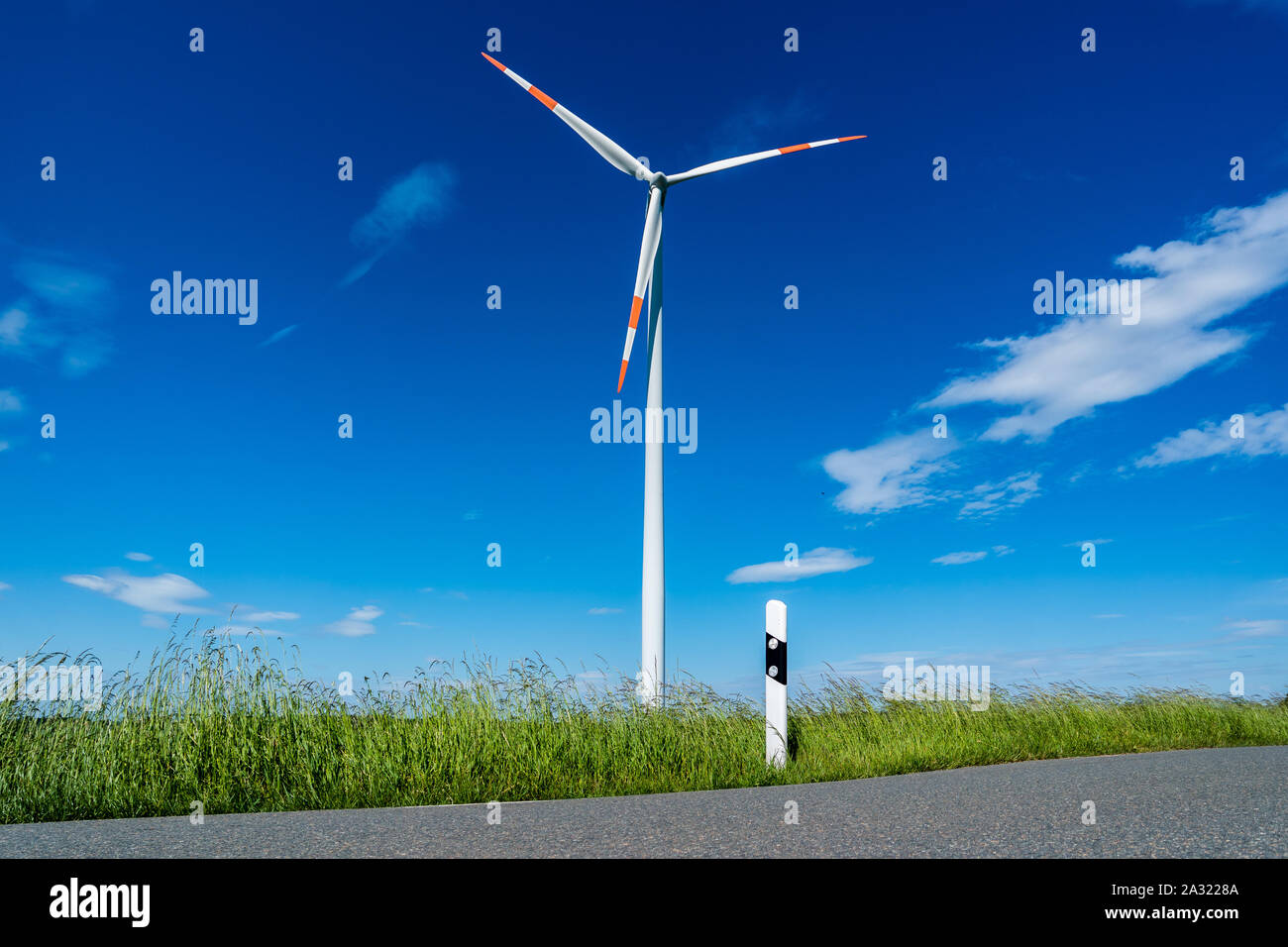 German Wind turbine Stock Photo - Alamy