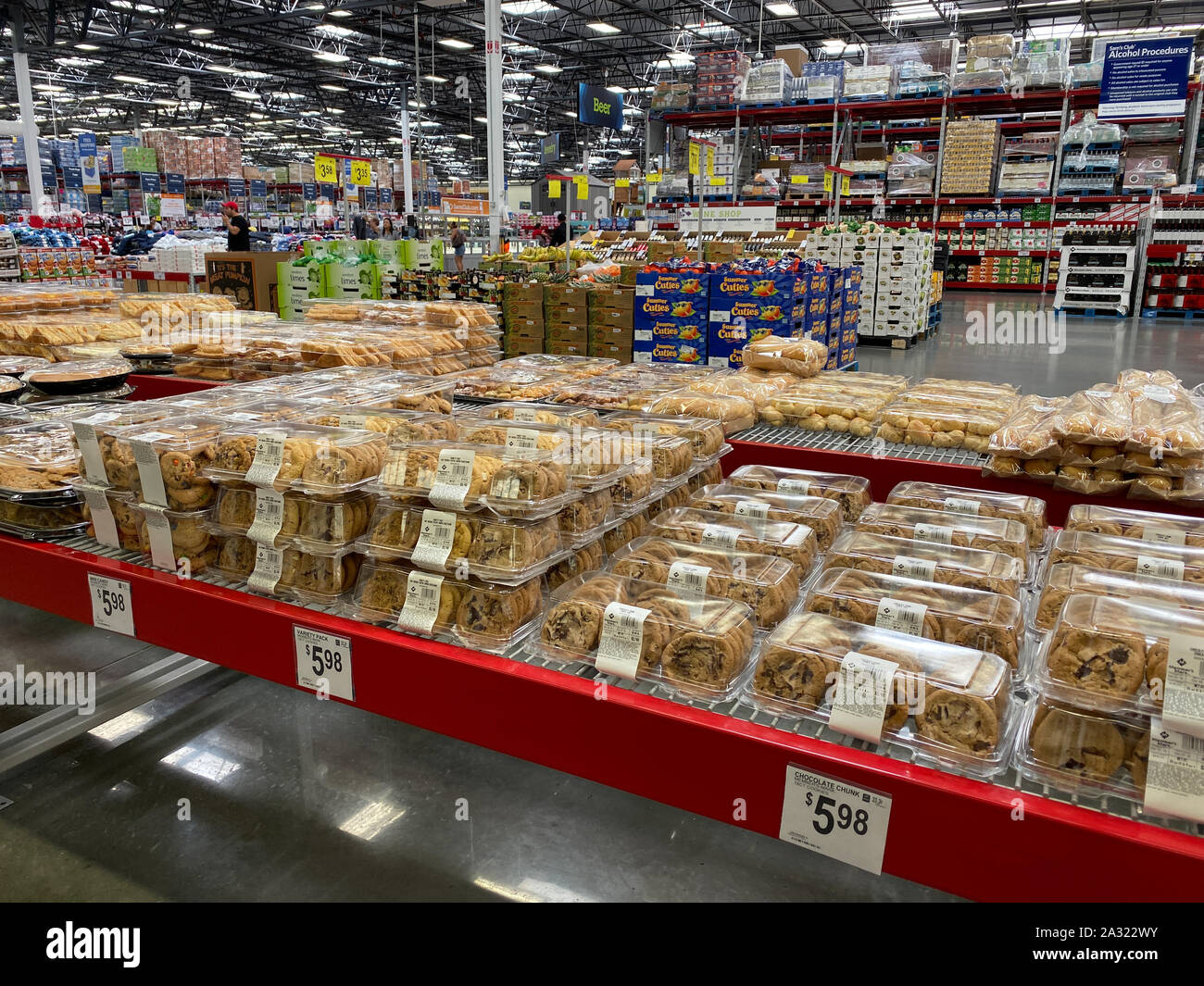 Orlando,FL/USA -10/4/19: Chocolate chip and various other kinds of ...