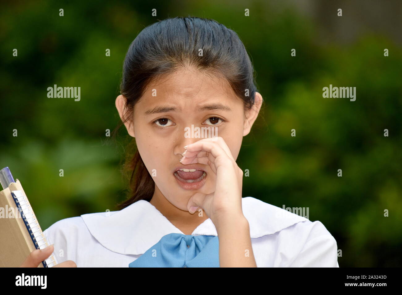 Shouting young diverse female hi-res stock photography and images - Alamy