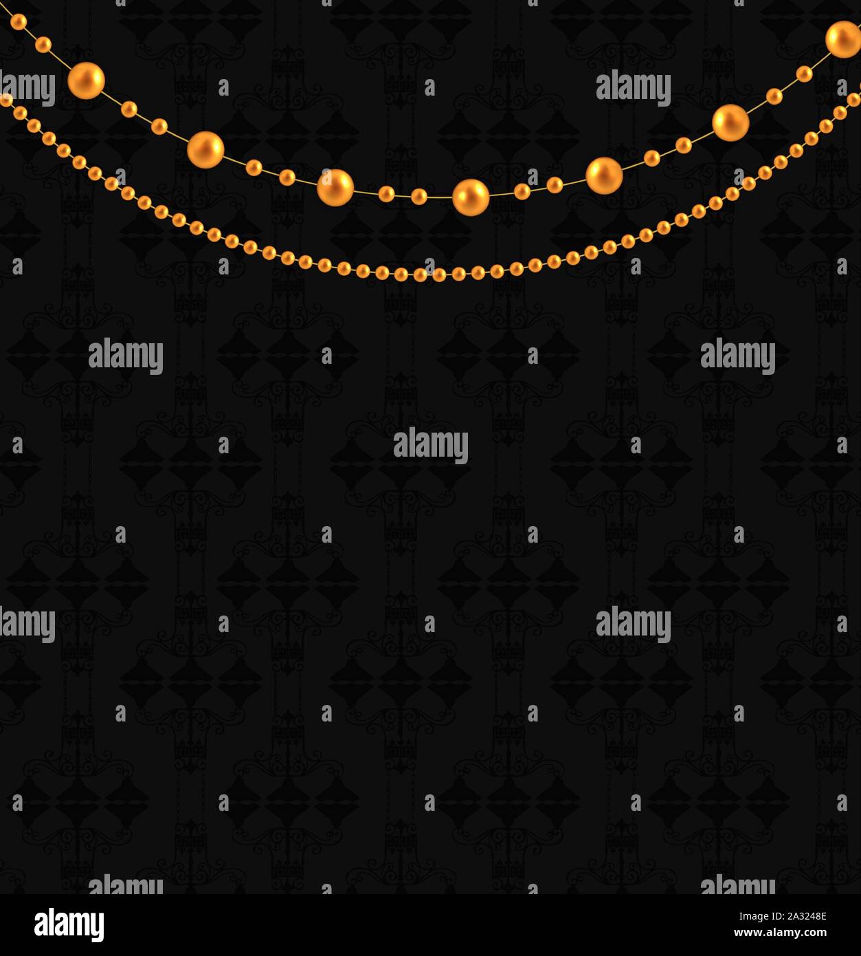 Beauty pearl background vector illustration Stock Vector Image & Art ...