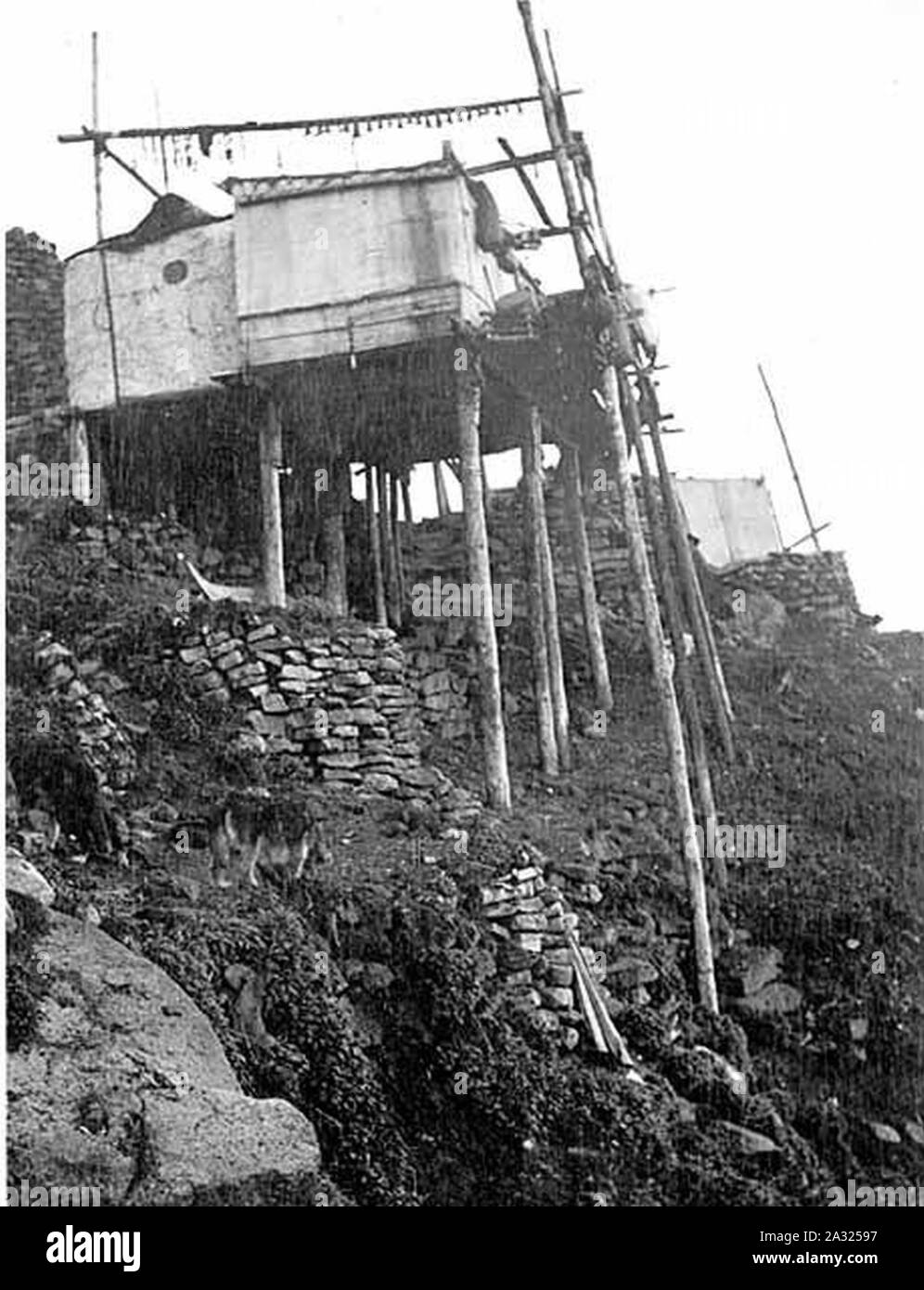 Eskimo history historical archive archival Black and White Stock Photos ...