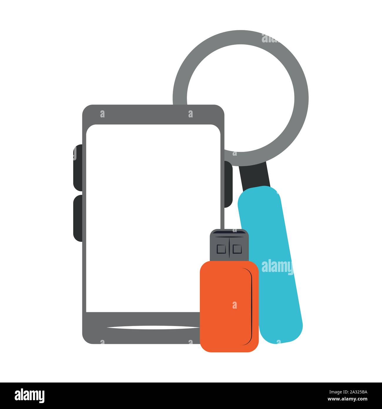 usb and smartphone design Stock Vector Image & Art - Alamy