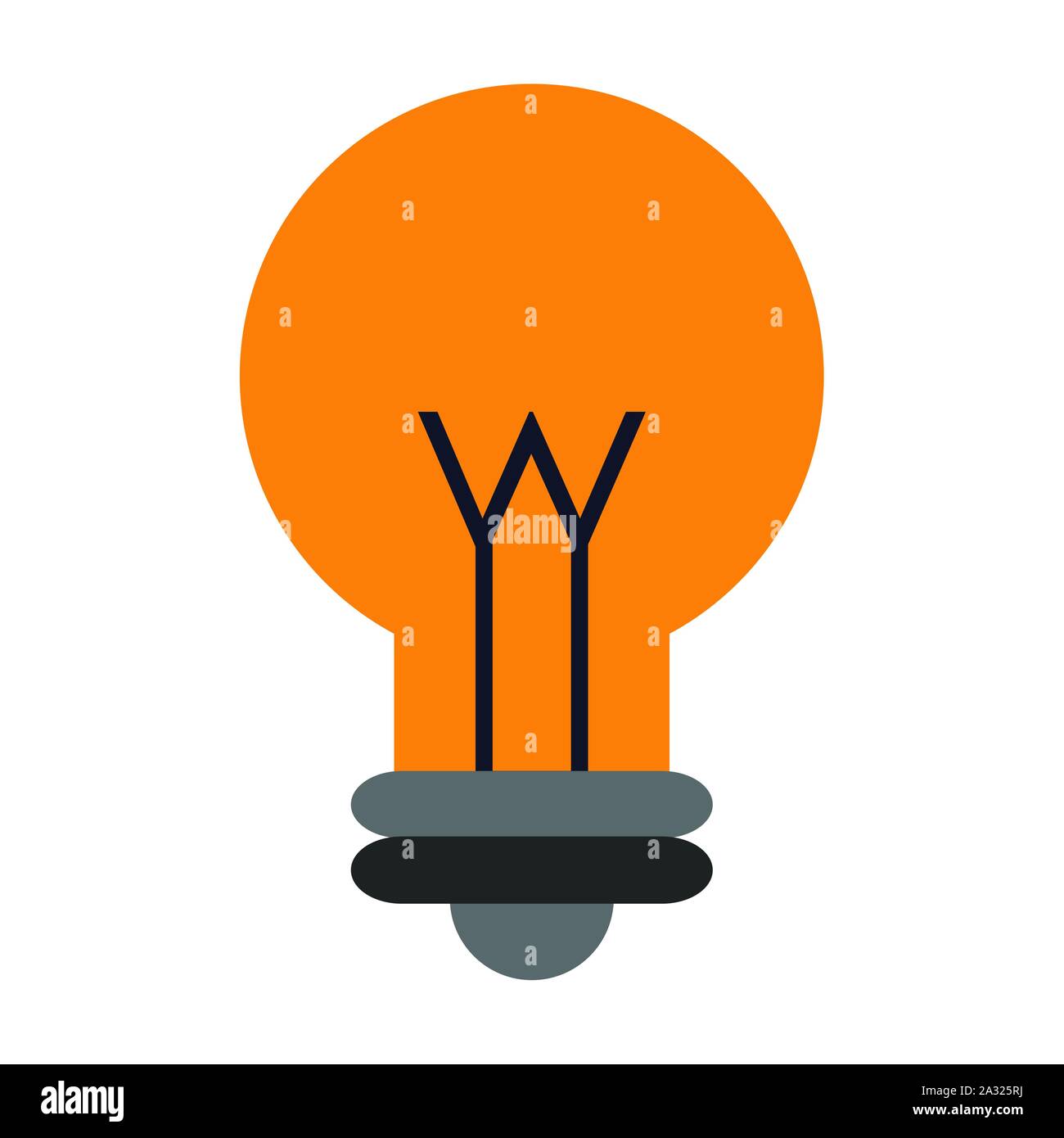 light bulb icon Stock Vector Image & Art - Alamy