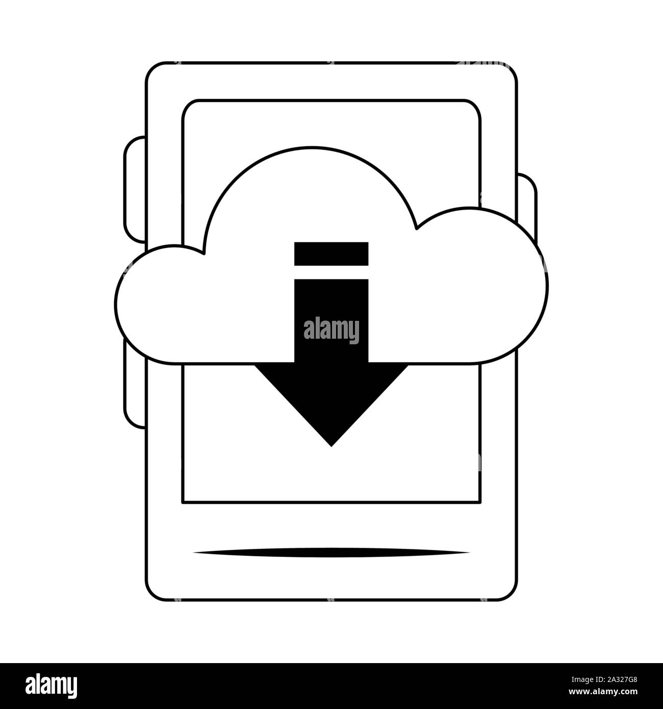 ebook device design Stock Vector Image & Art - Alamy