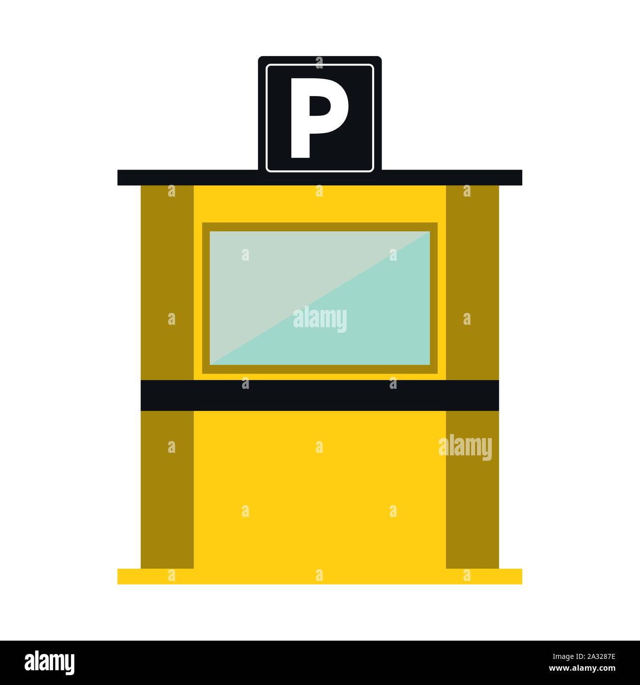 parking toll booth icon Stock Vector Image & Art - Alamy