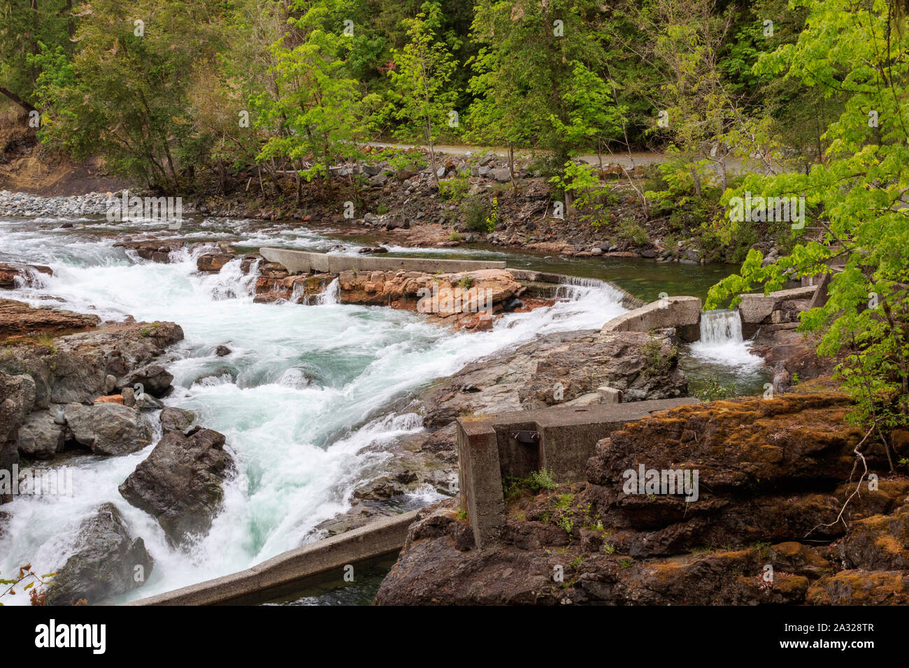Stamp falls rapids hi-res stock photography and images - Alamy