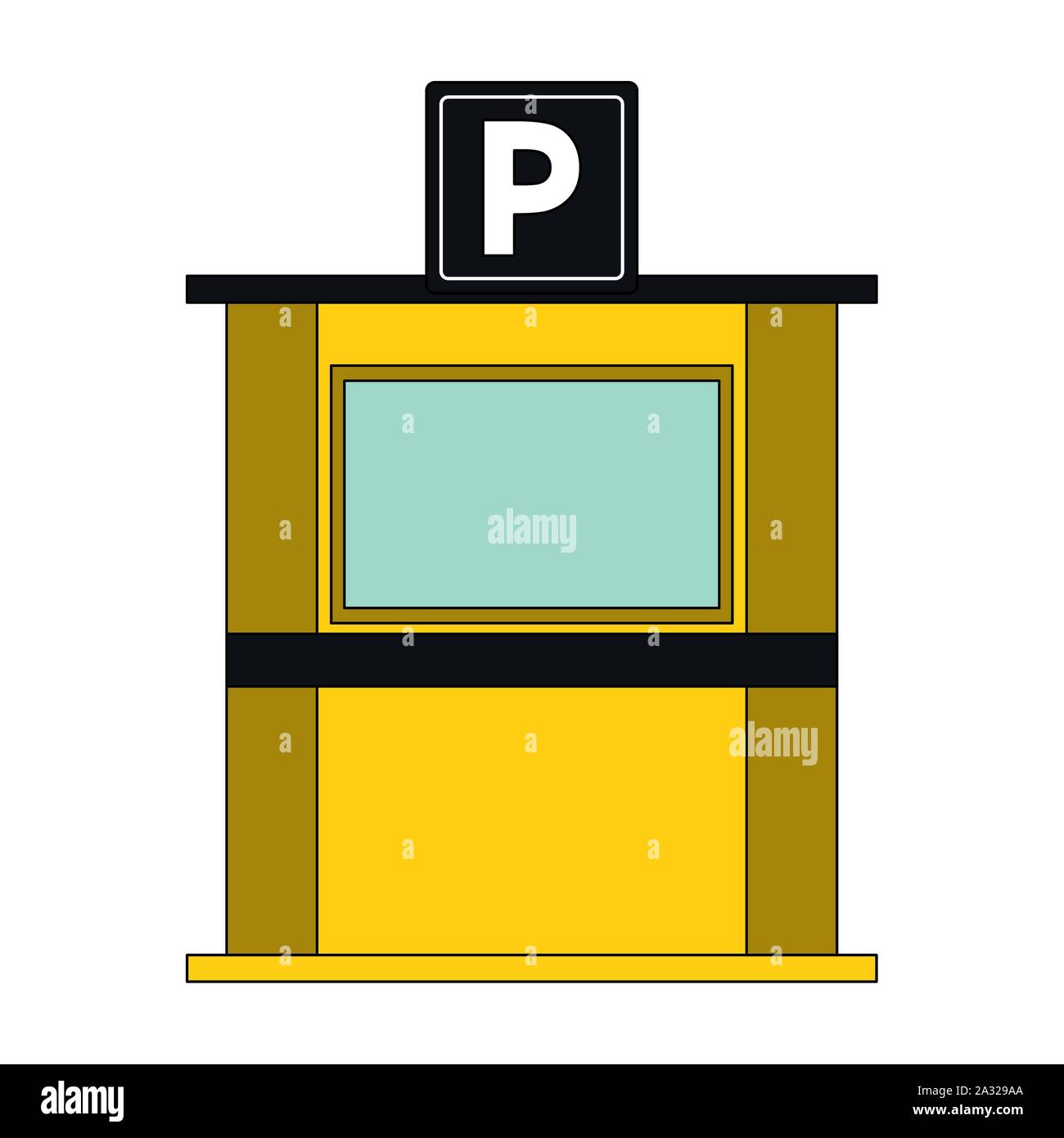 parking toll booth icon Stock Vector Image & Art - Alamy