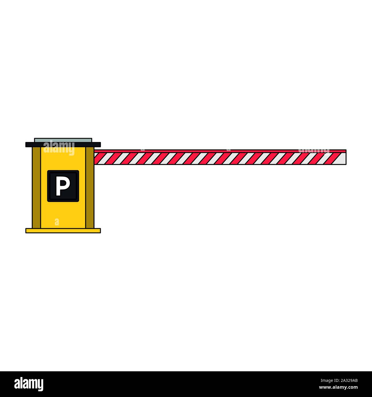 parking barrier icon Stock Vector Image & Art - Alamy