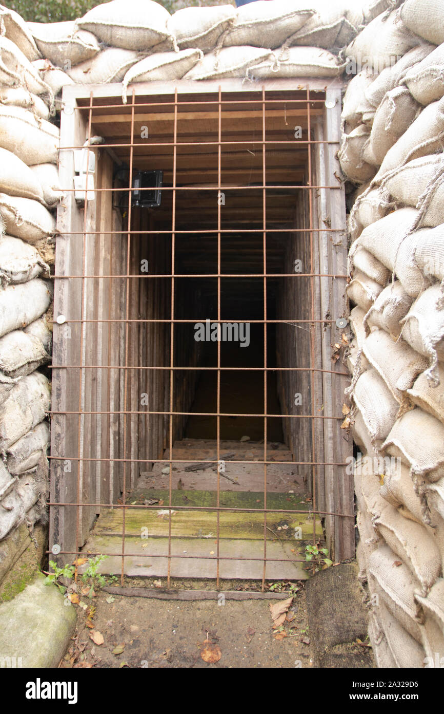 Preserved world war one trenches hi-res stock photography and images ...