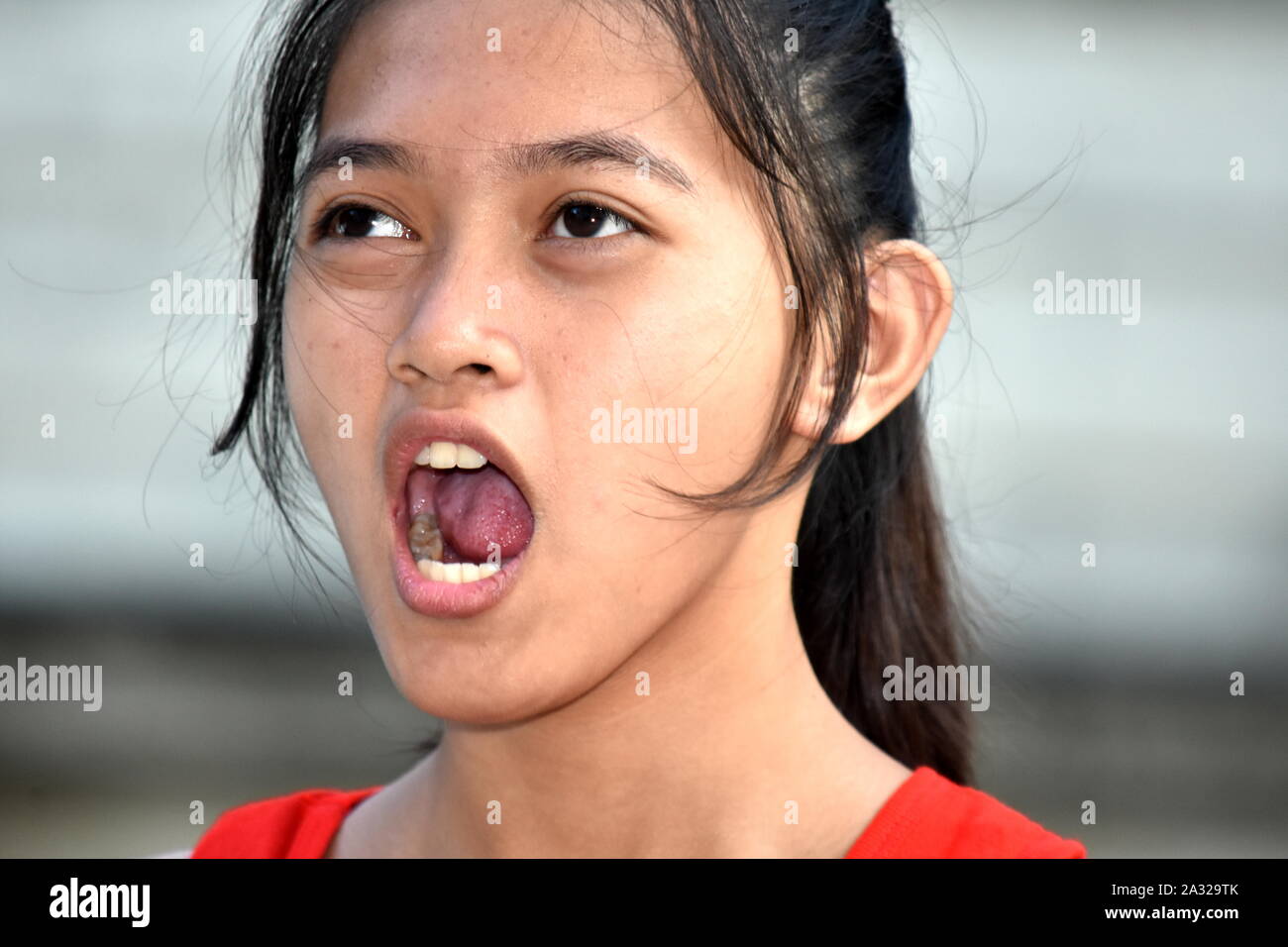 A Diverse Female And Anger Stock Photo - Alamy