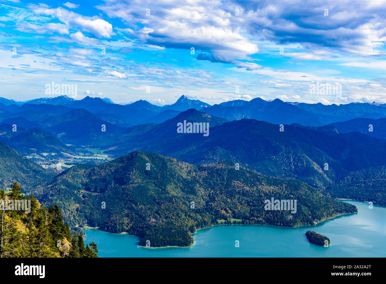 Walchenlake hi-res stock photography and images - Alamy