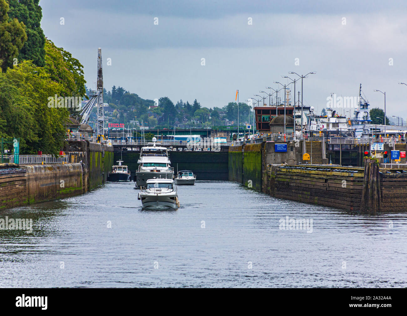 Yachts locks hi-res stock photography and images - Alamy