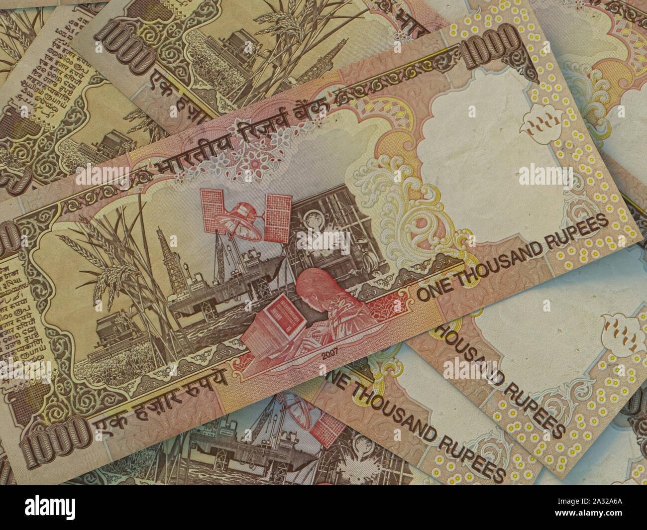 INR. Indian currency. Money of India business background. Indian Rupees ...