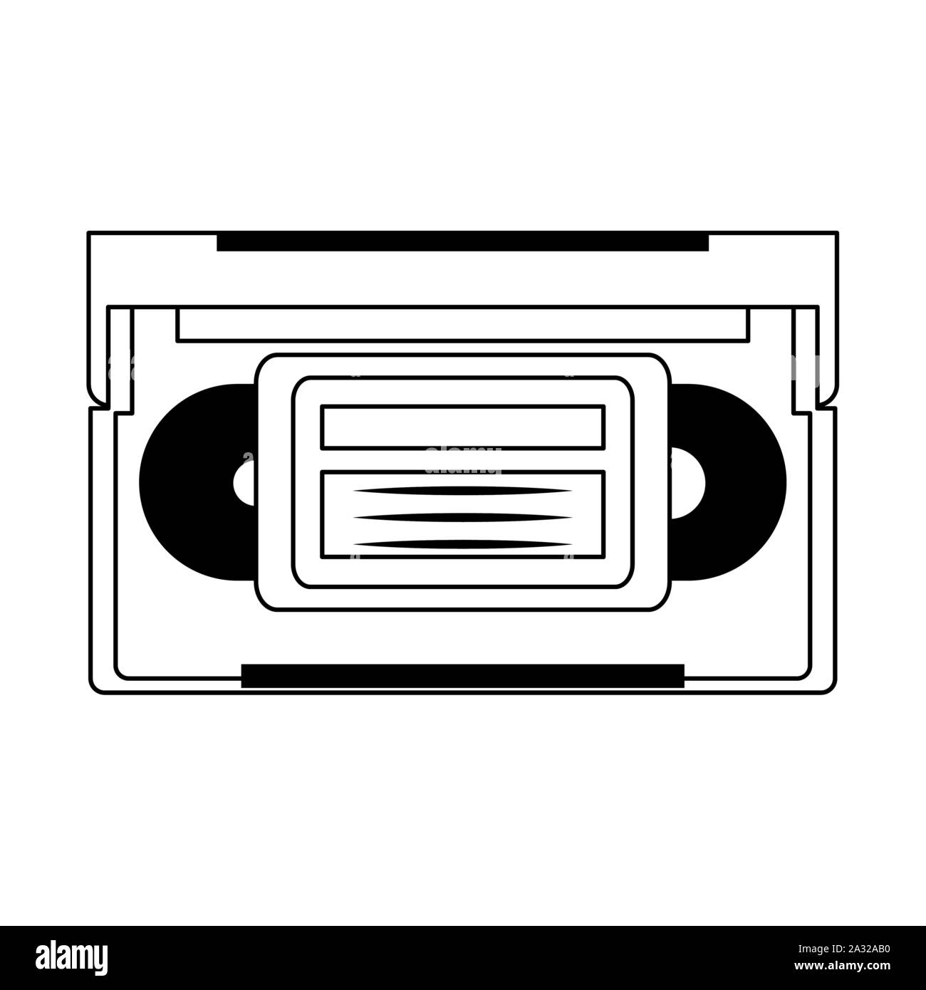 retro cassette icon Stock Vector Image & Art - Alamy