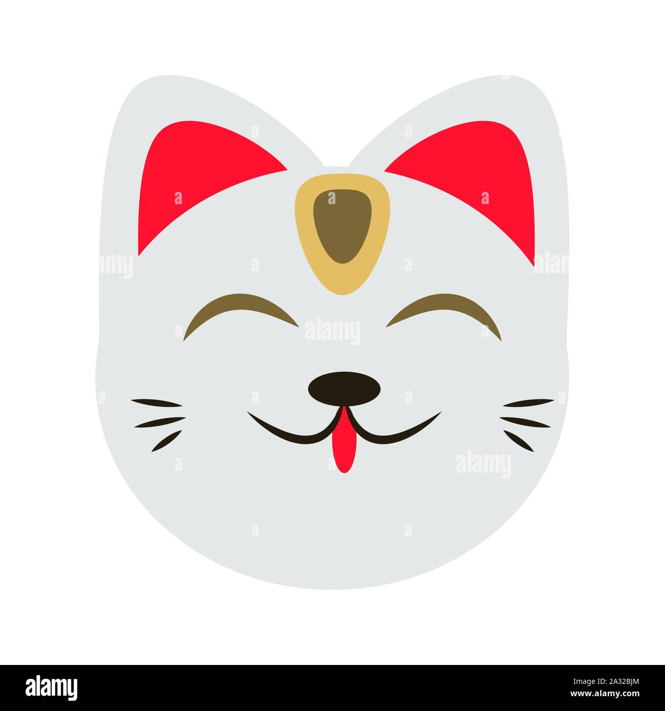 Chinese Cat icon Stock Vector Image & Art - Alamy