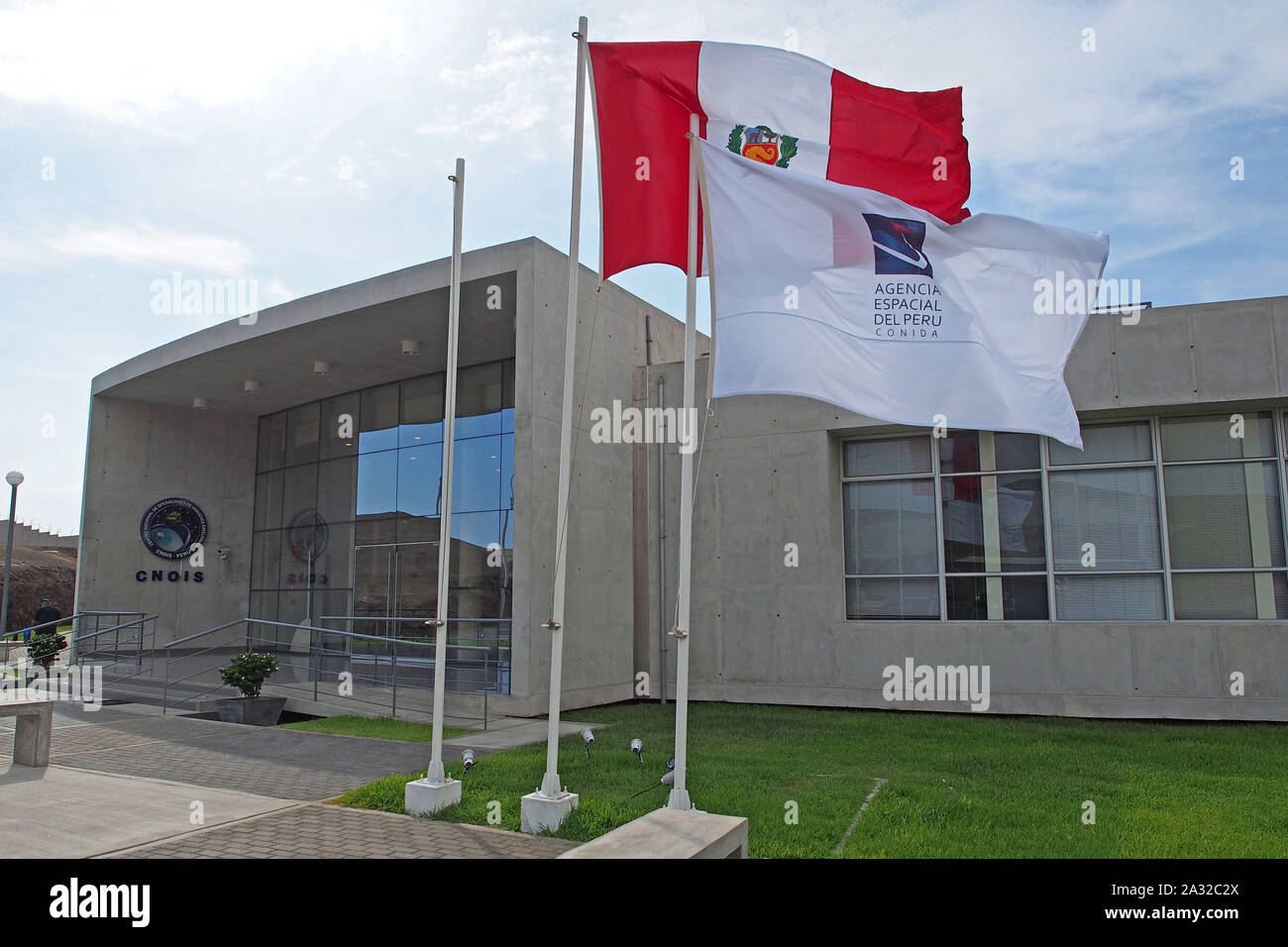 Headquarters of the PeruSAT-1, the first optical sub-metric satellite ...