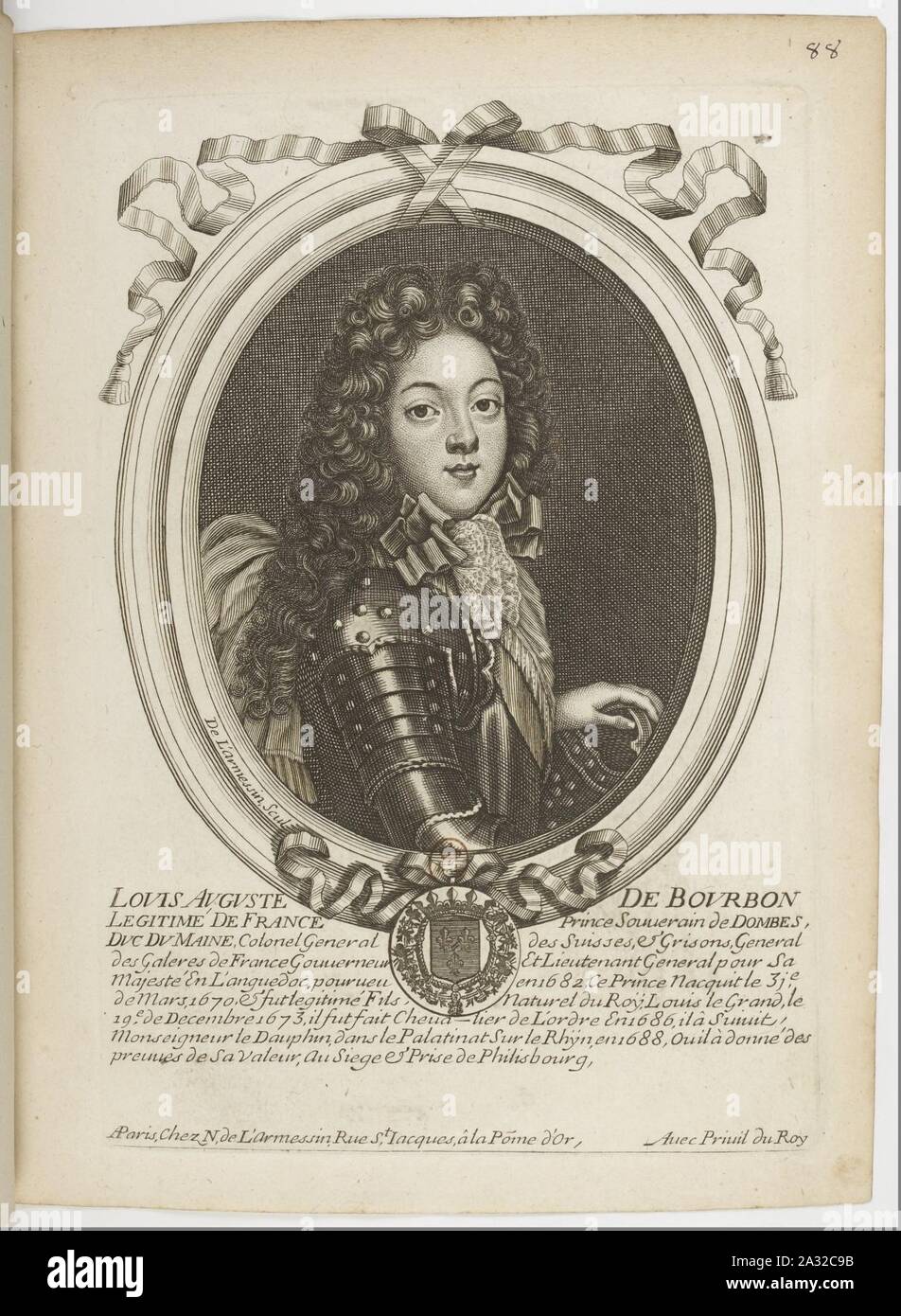 Louis auguste de bourbon hi-res stock photography and images - Alamy