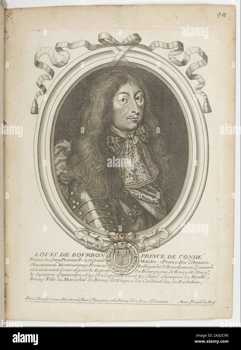 Louis of bourbon prince of conde hi-res stock photography and images - Alamy