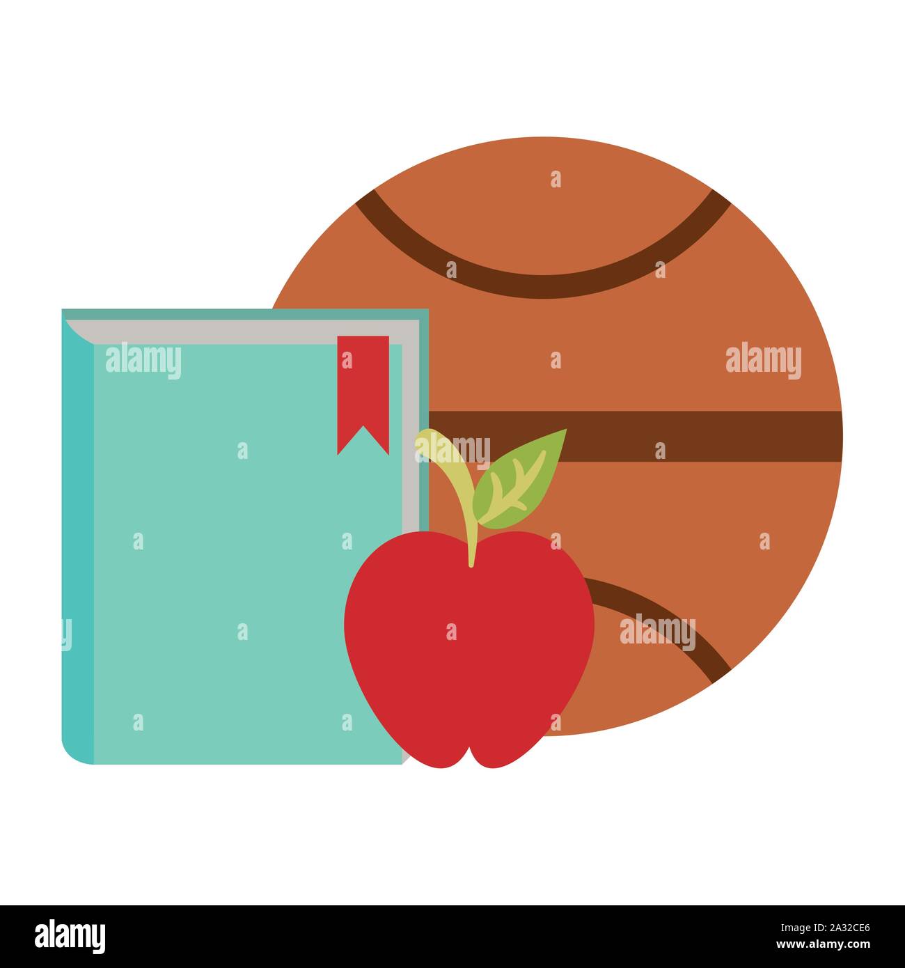 basketball ball and book design Stock Vector Image & Art - Alamy