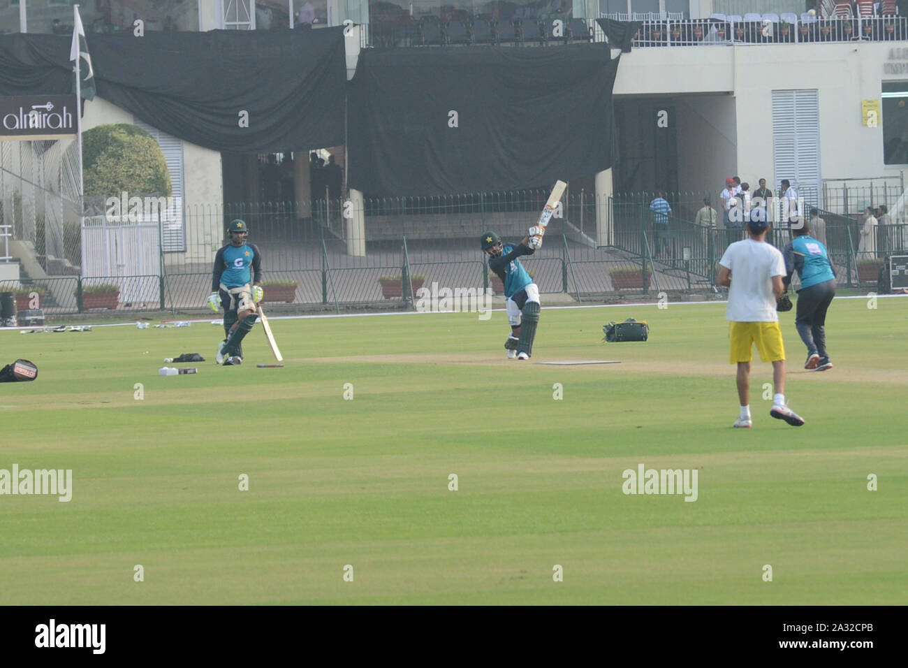 Lahore, Pakistan. 04th Oct, 2019. Pakistani national cricket team ...