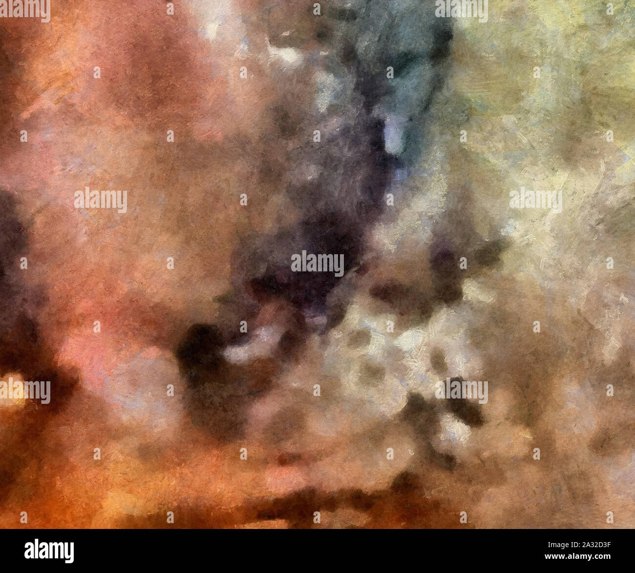 Original abstract painting at canvas. Mixed media pattern. Hand drawn ...