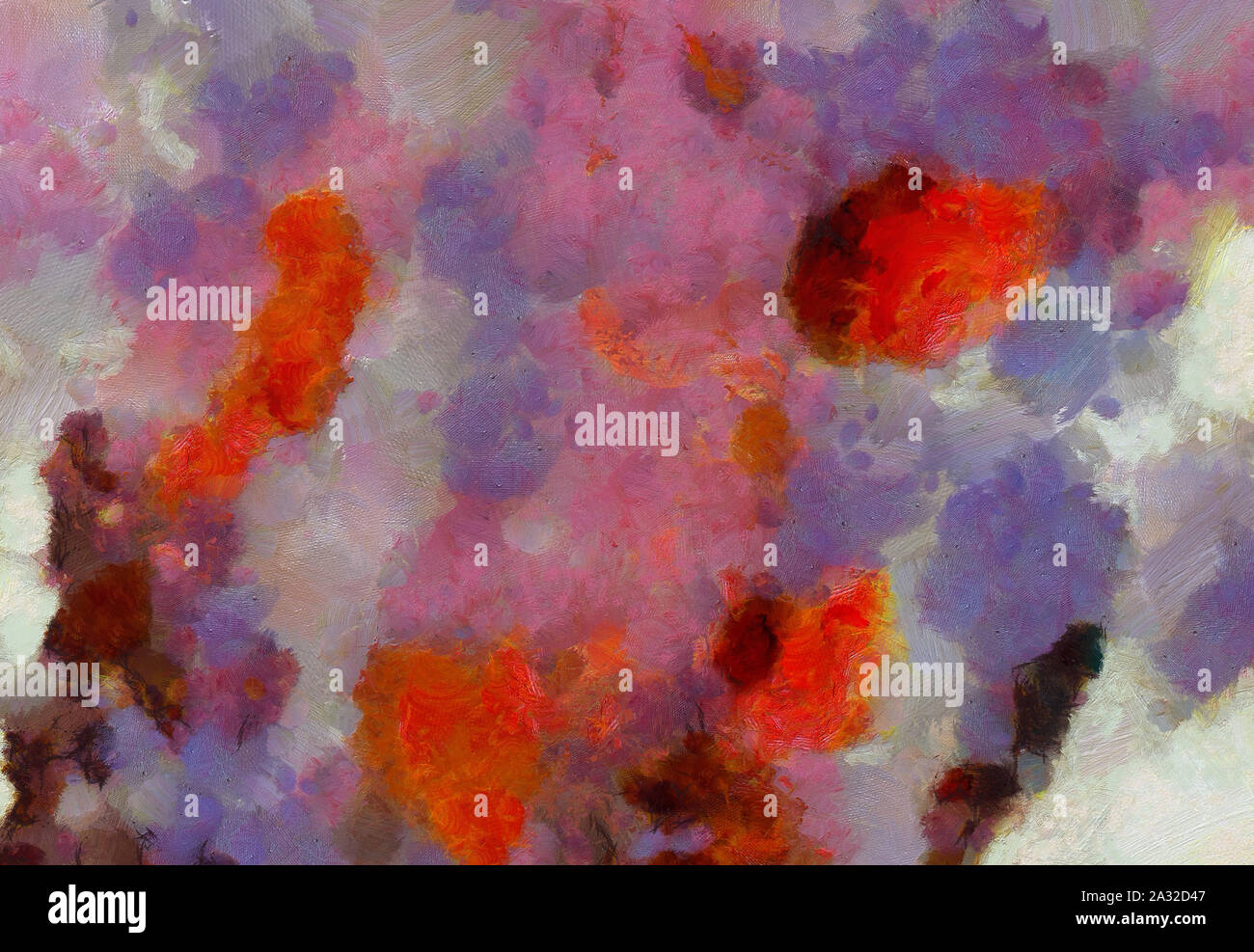 Original abstract painting at canvas. Mixed media pattern. Hand drawn ...