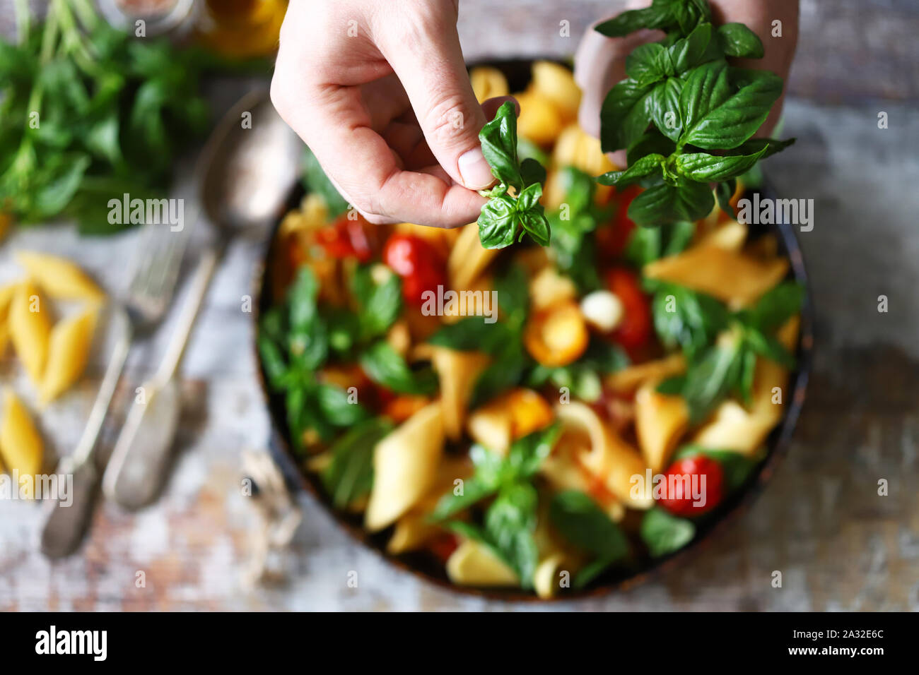 Pasta chef italian hi-res stock photography and images - Alamy