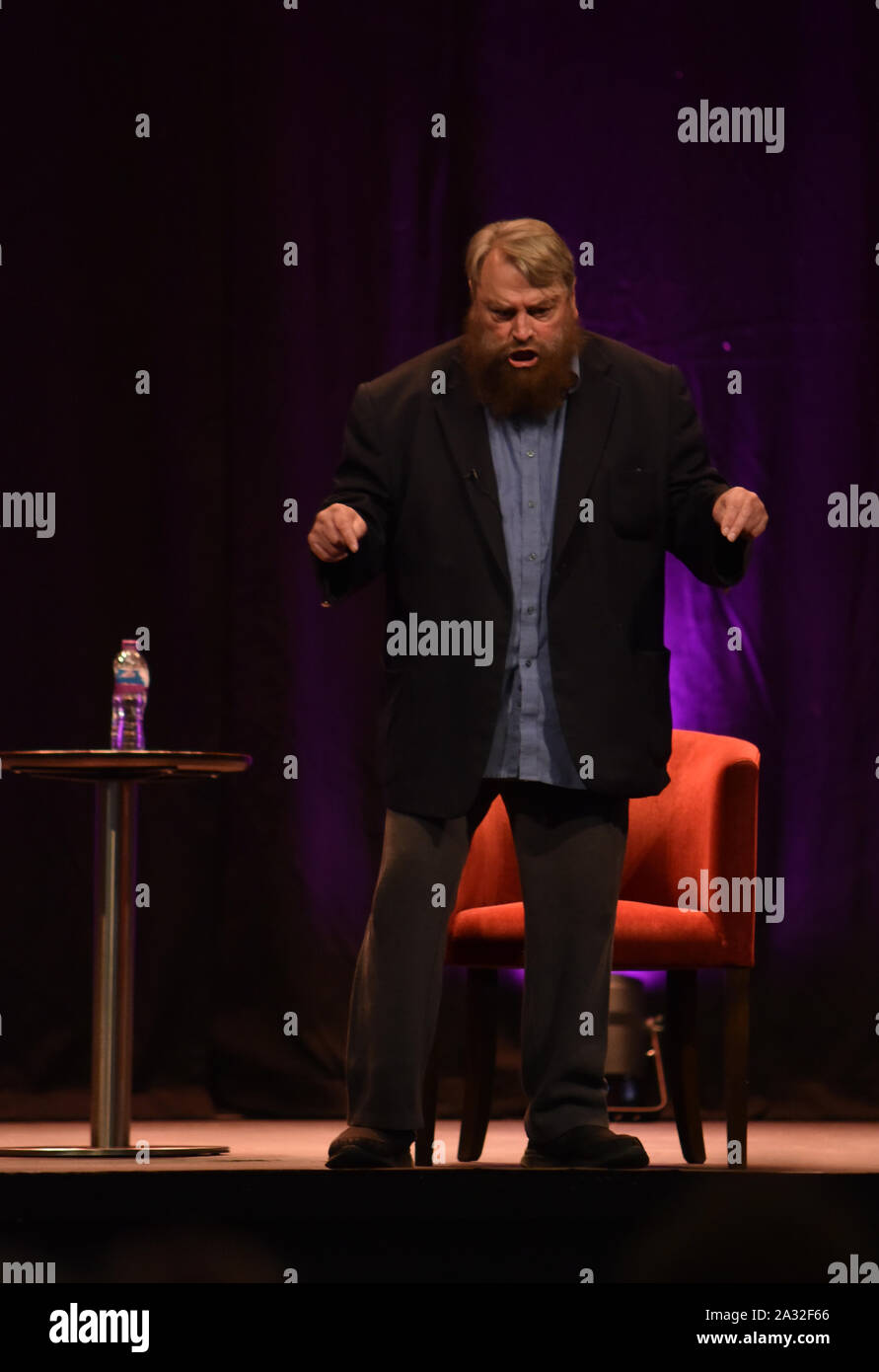Actor Brian Blessed hosted "An Evening With" at York Grand Opera House ...