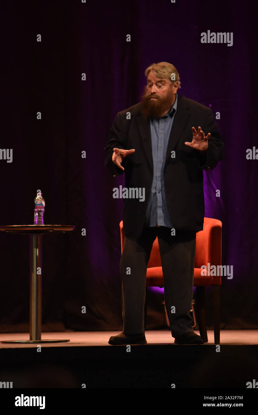 Actor Brian Blessed hosted "An Evening With" at York Grand Opera House ...