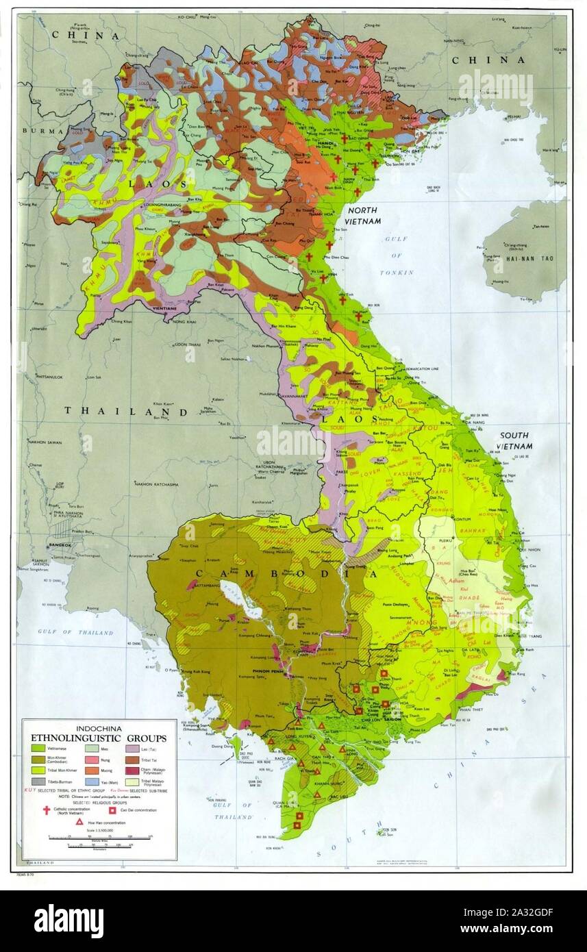 Indochina Peninsula Map