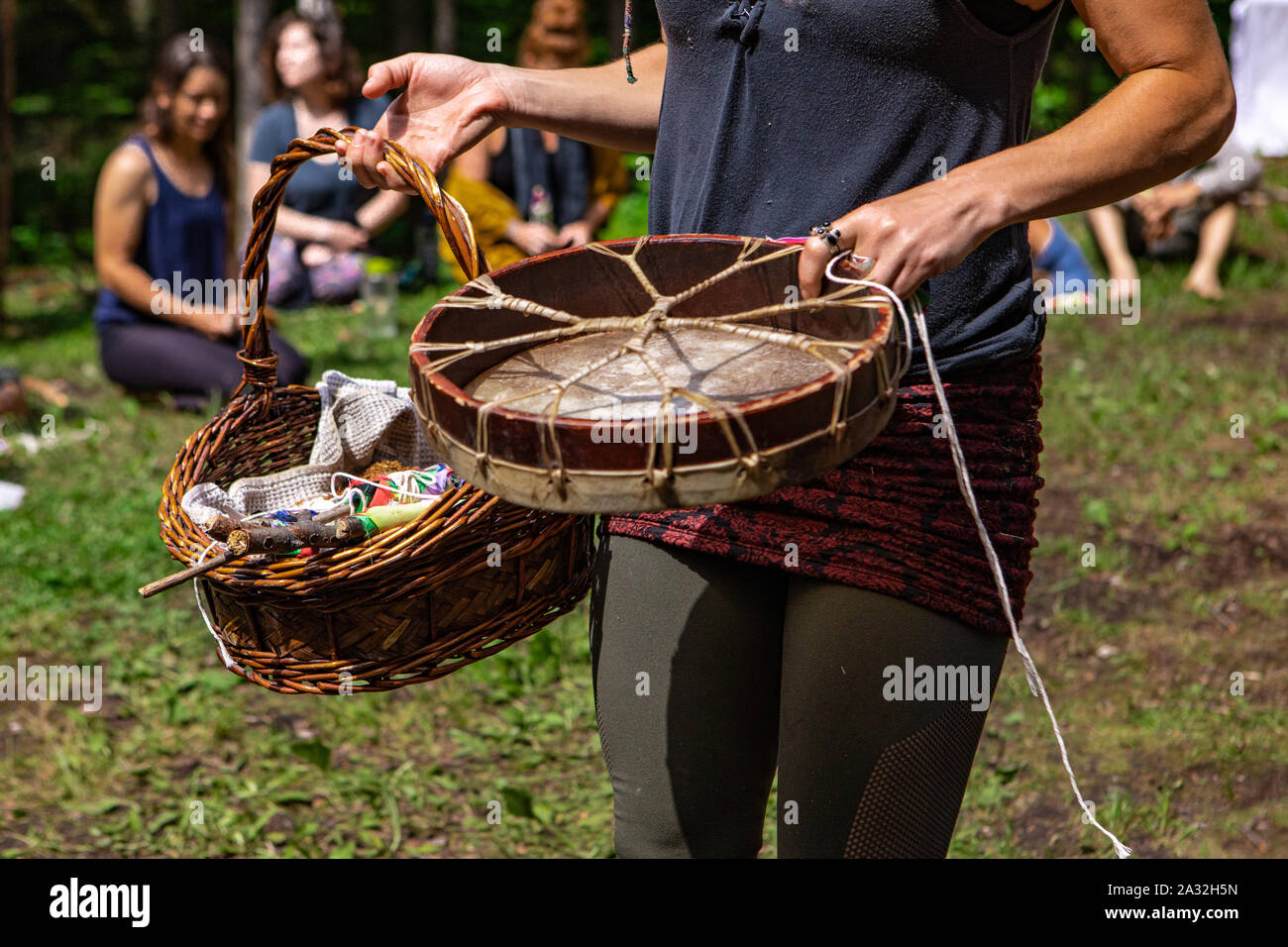 Divination basket hi-res stock photography and images - Alamy