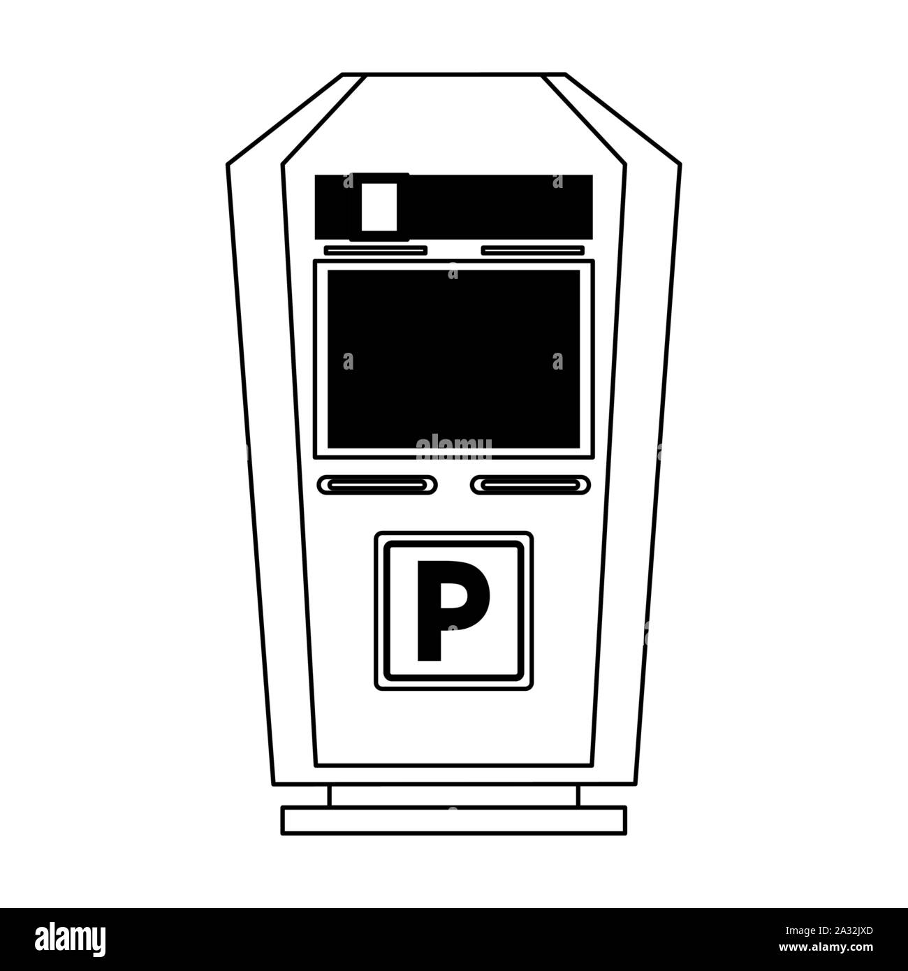parking meter icon Stock Vector Image & Art - Alamy