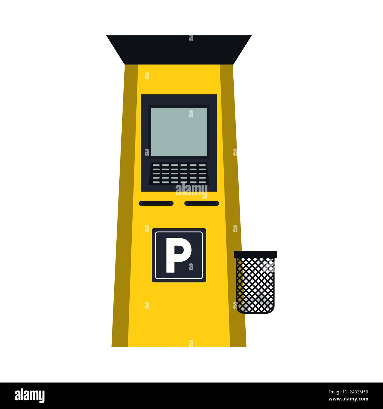 parking meter machine design Stock Vector Image & Art - Alamy