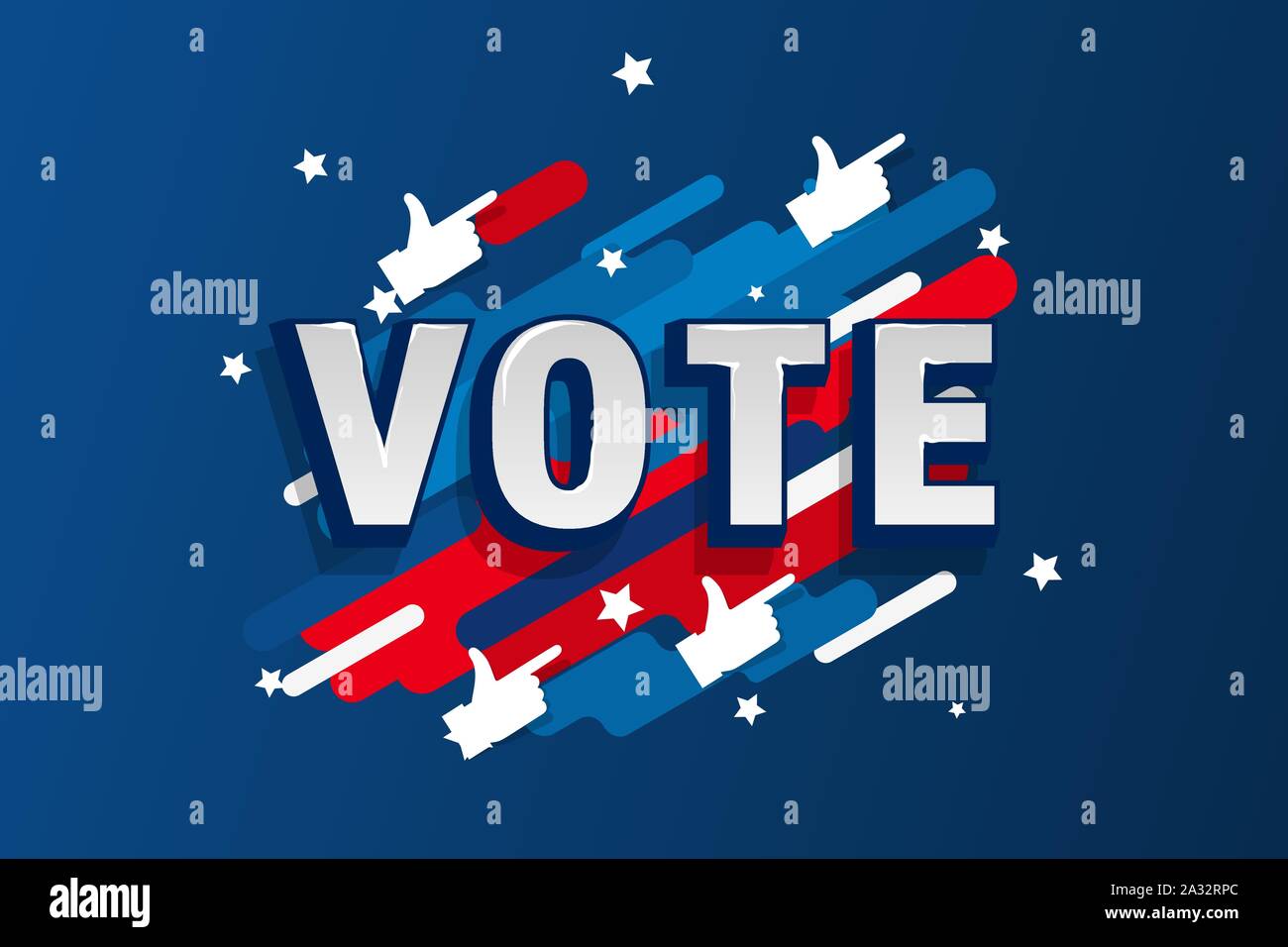 American patriotic background election day Stock Vector Image & Art - Alamy