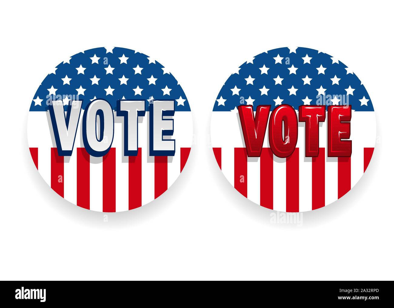 2020 Vote in USA american president banner Stock Vector Image & Art - Alamy