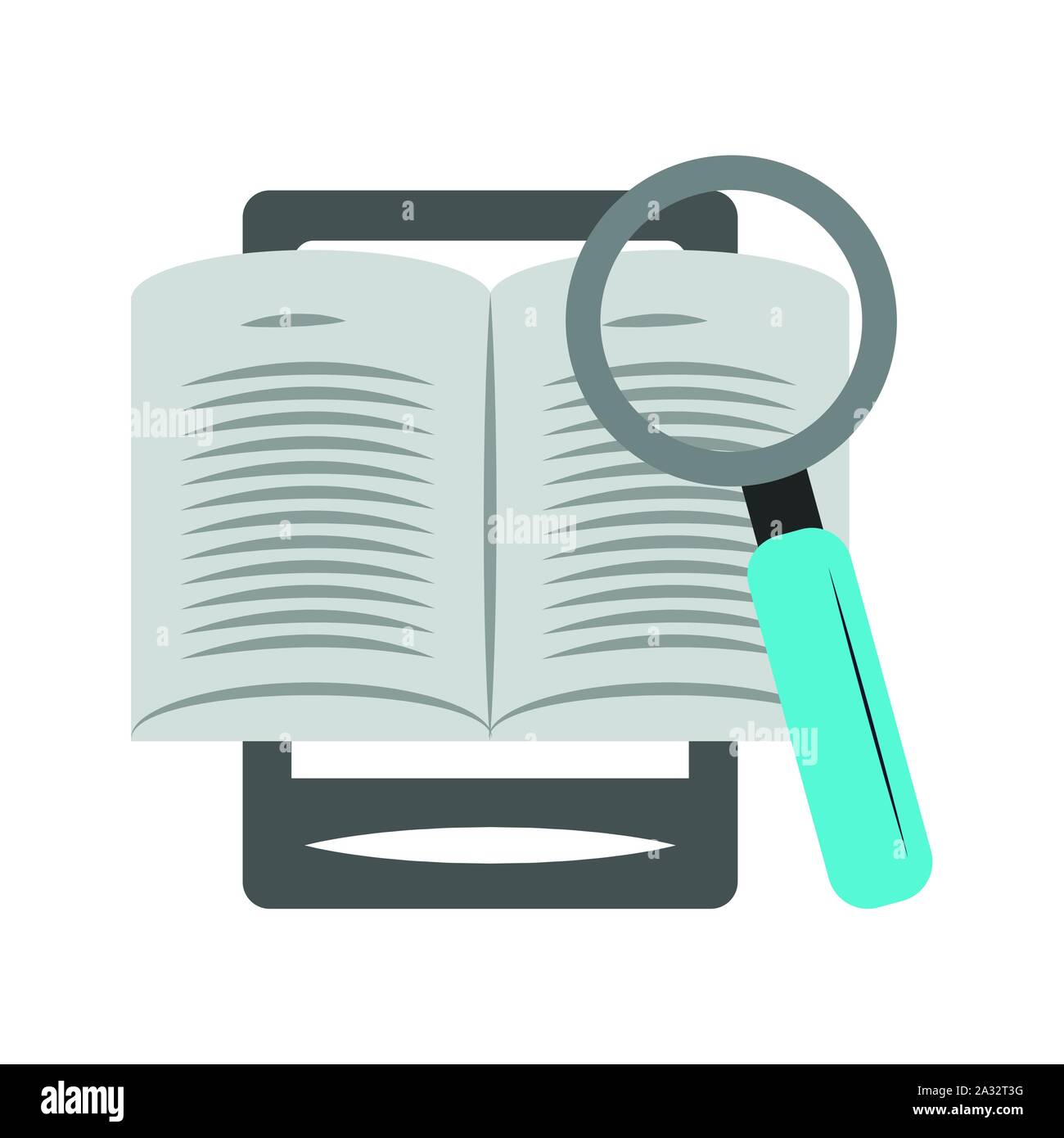 Person using smartphone read Stock Vector Images - Alamy