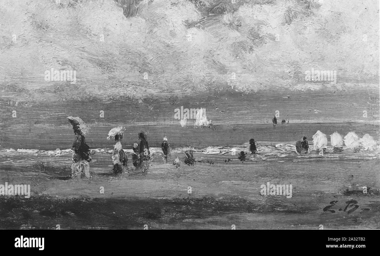 Boudin eugene Black and White Stock Photos & Images - Alamy