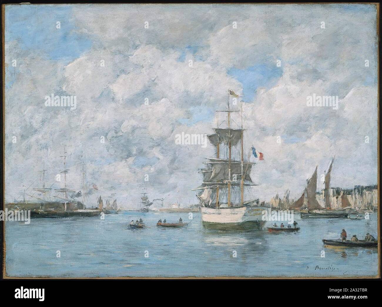 Eugène boudin le havre hi-res stock photography and images - Alamy